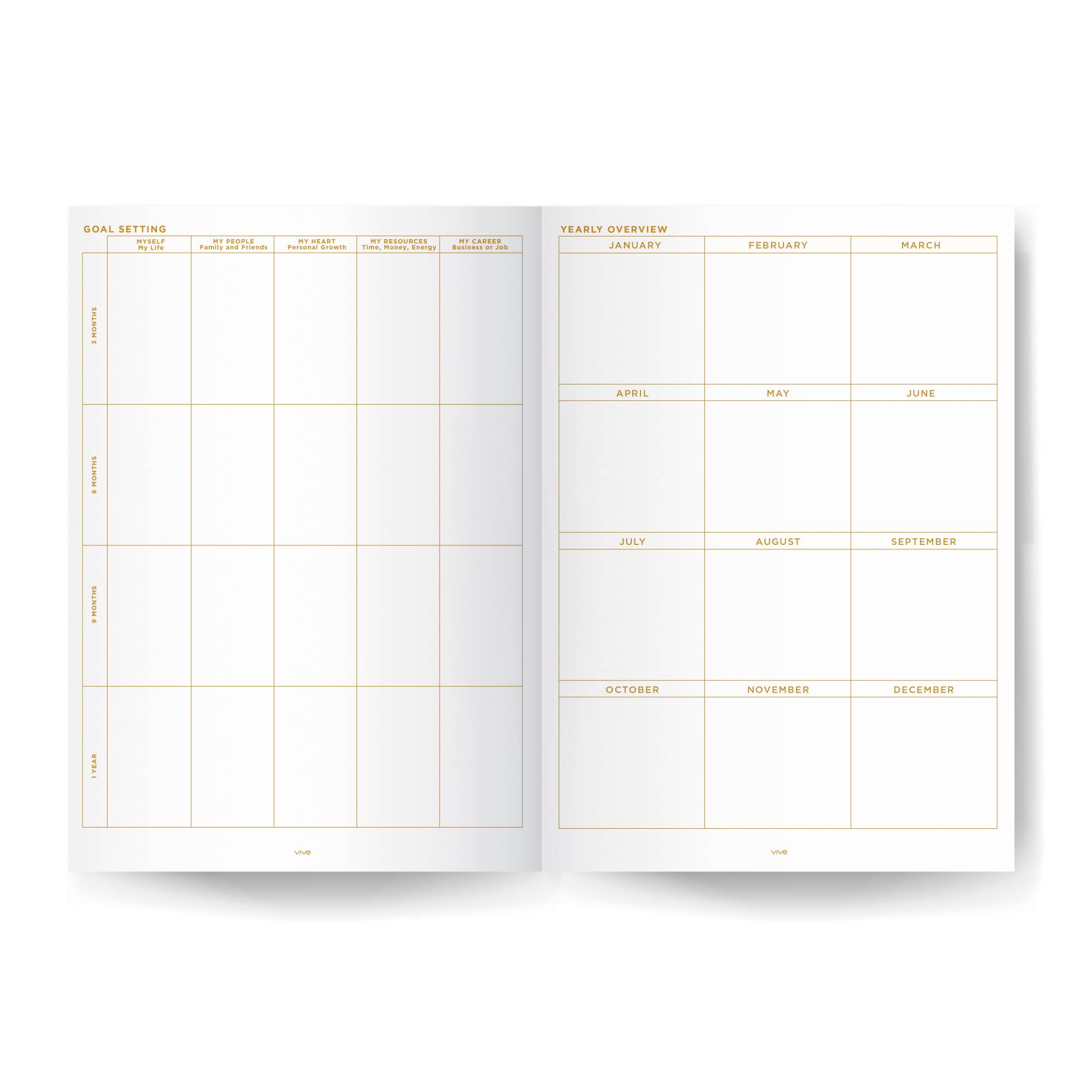 Vive | A5 Bespoke Planner Matisse Floral Pink